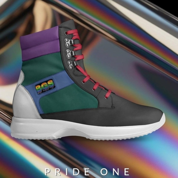 Shoes | Colorful Hightop Sneakers | Poshmark